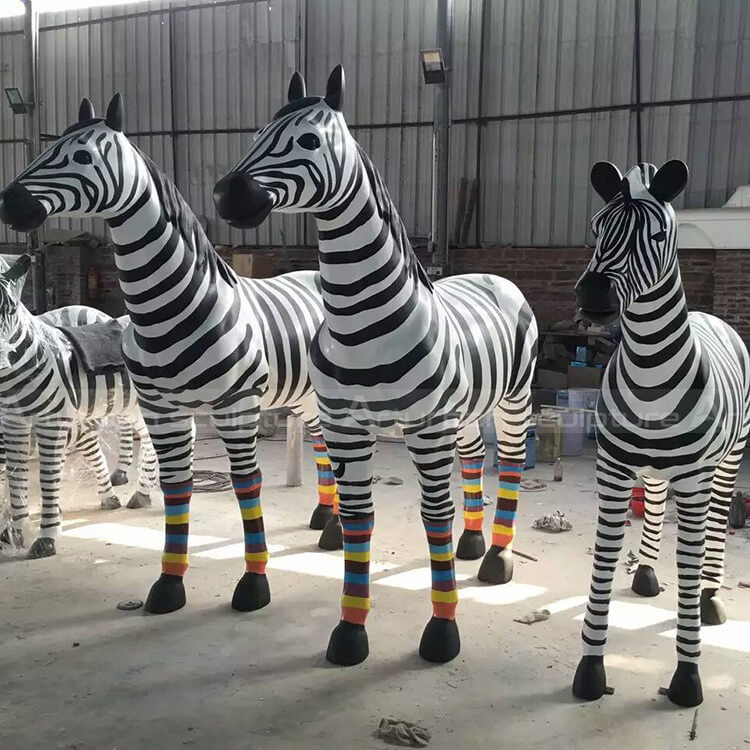 Zebra Garden Statue