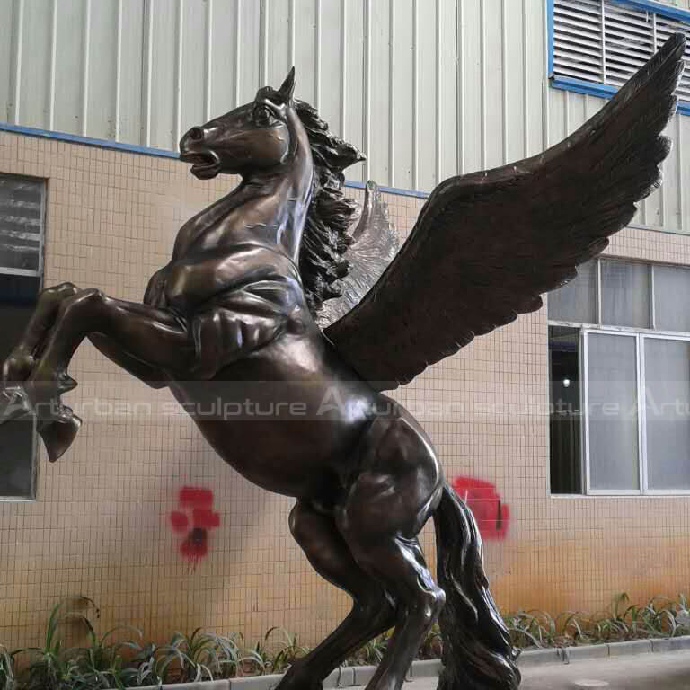Winged Horse Statue