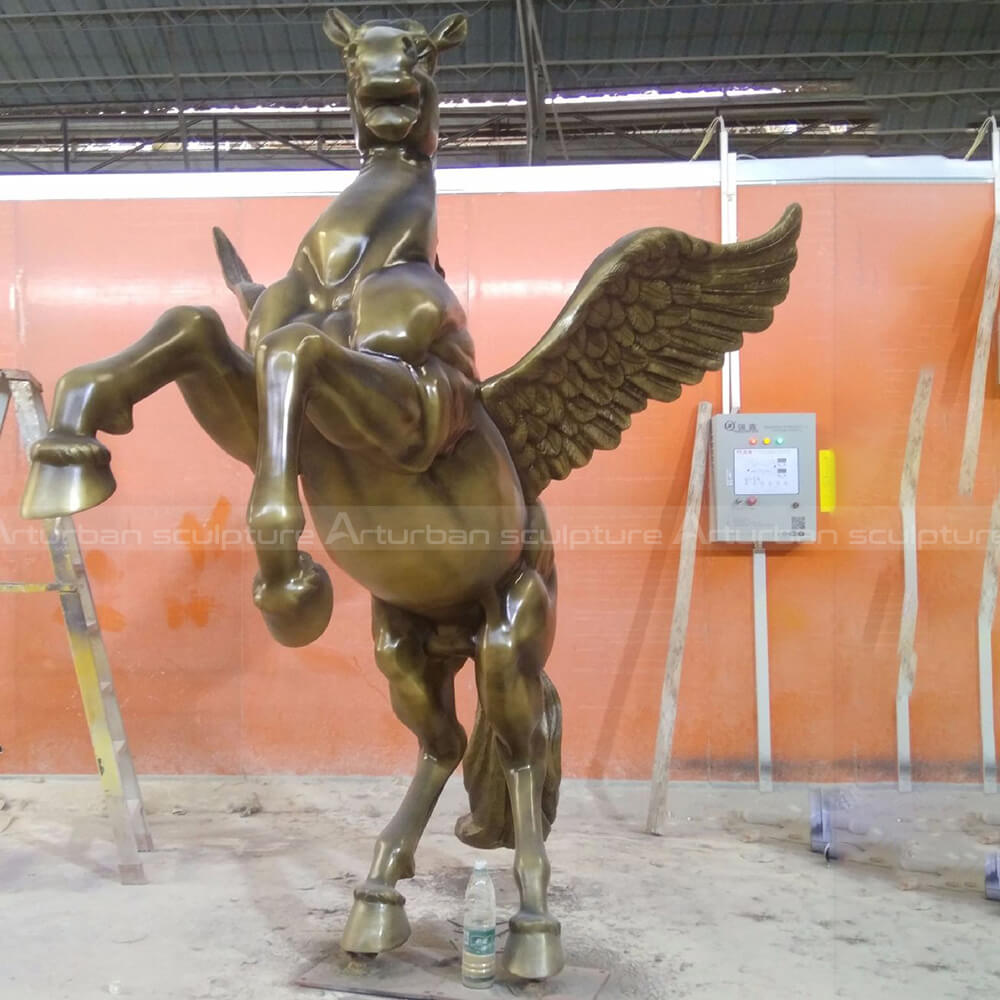 Winged Horse Statue