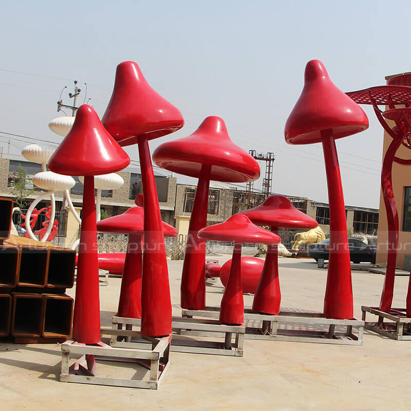Large Mushroom Statue