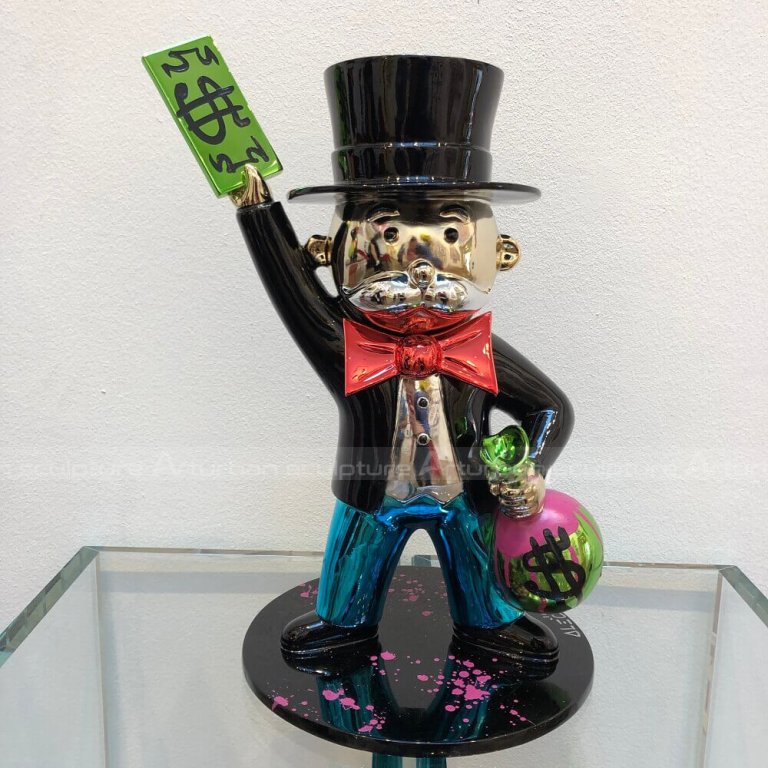 Monopoly Man Statue - Arturban Statue