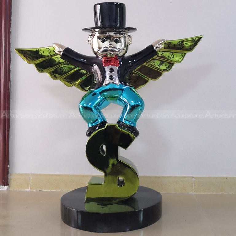Monopoly Man Statue - Arturban Statue