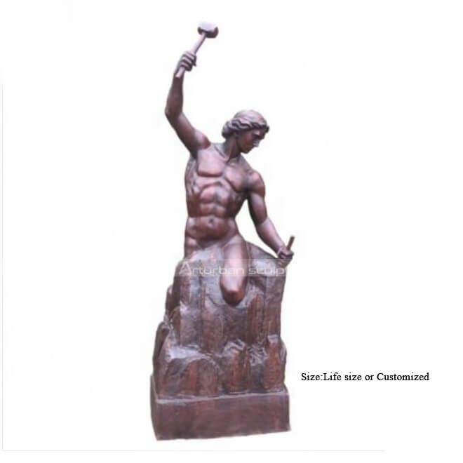 Self Made Man Sculpture