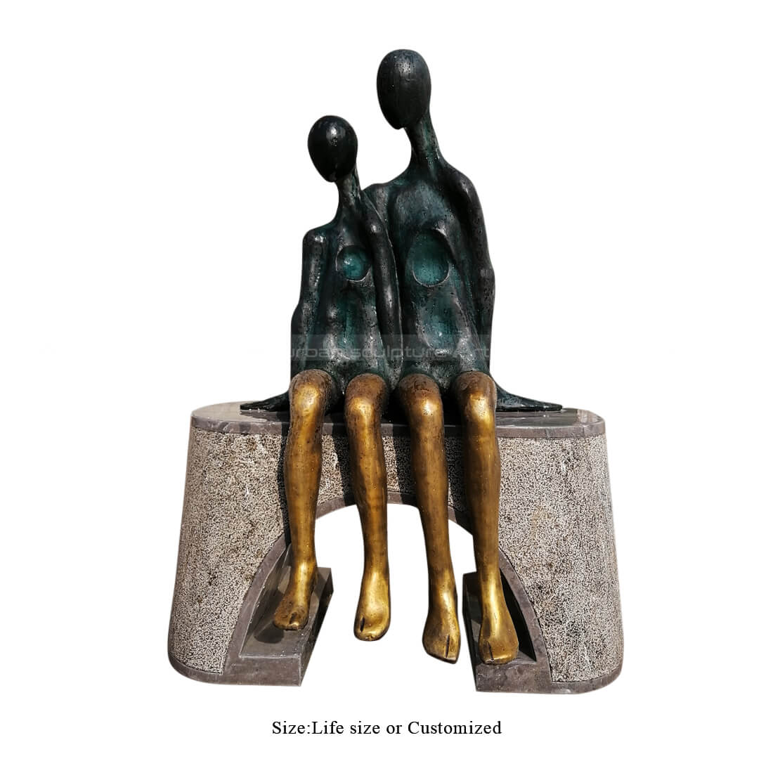 Romantic Couple Sculpture