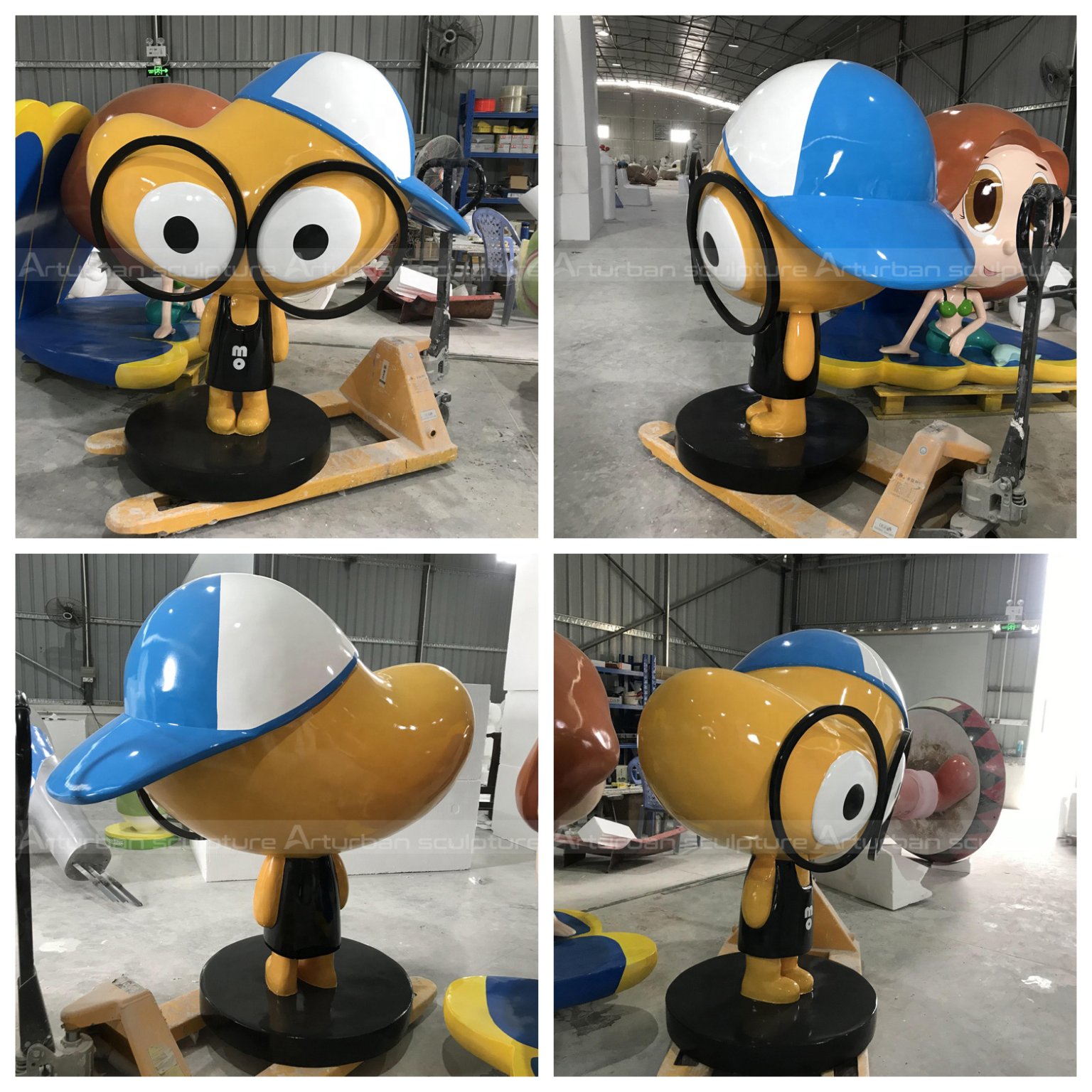 Cartoon Characters Statues