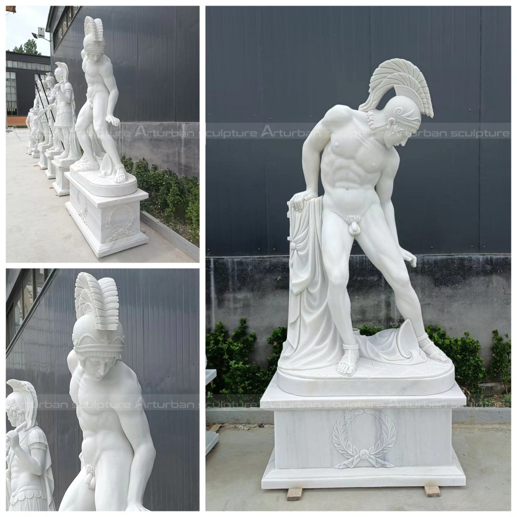 Achilles Marble Statue