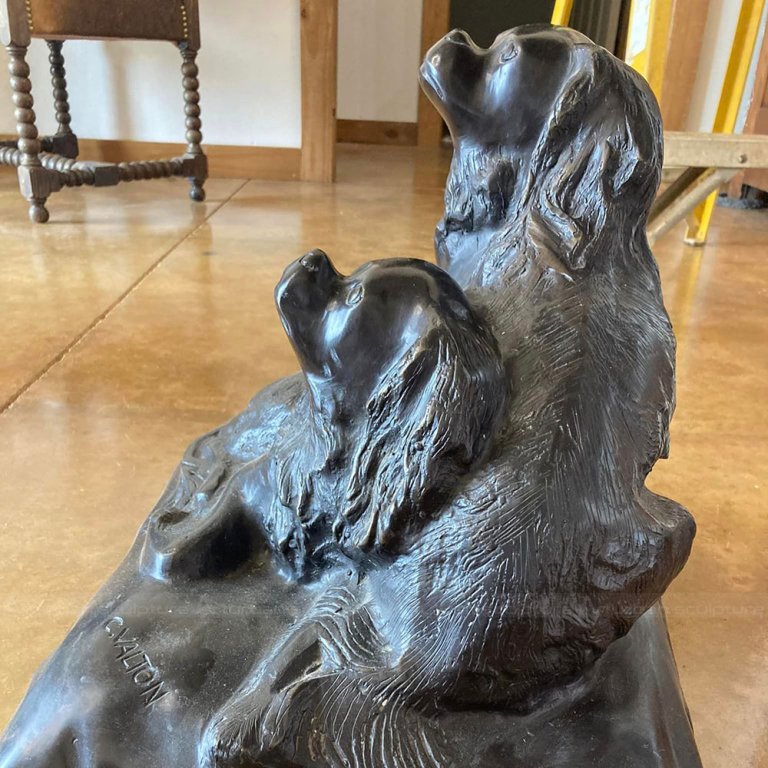 Cavalier King Charles Spaniel Sculpture - Arturban Statue