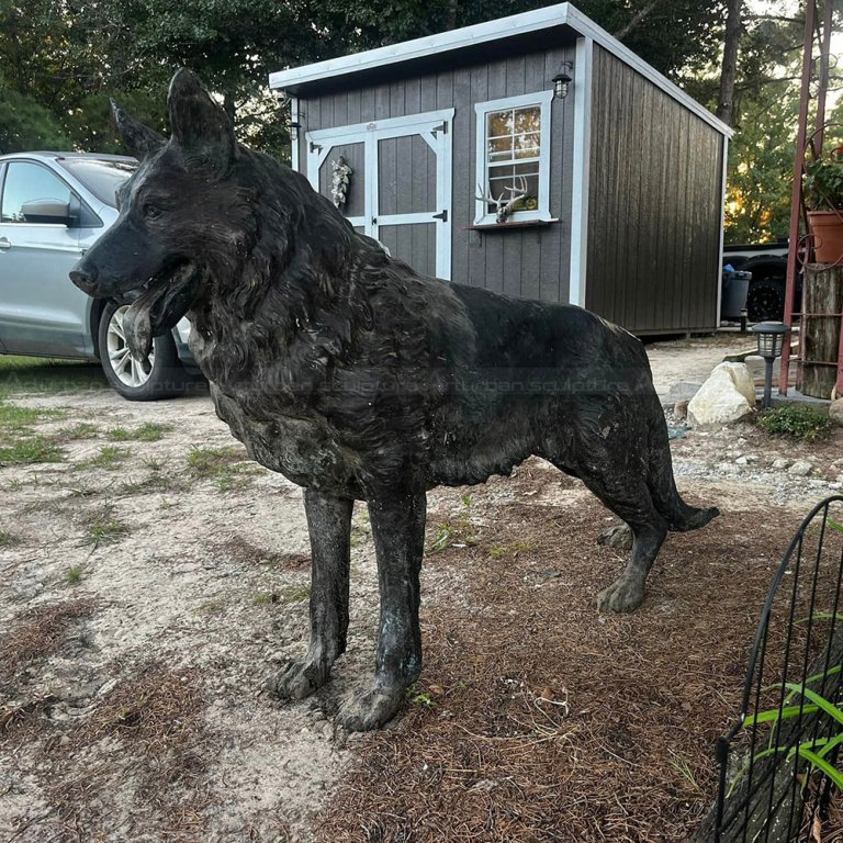German Shepherd Yard Statue - Arturban Statue