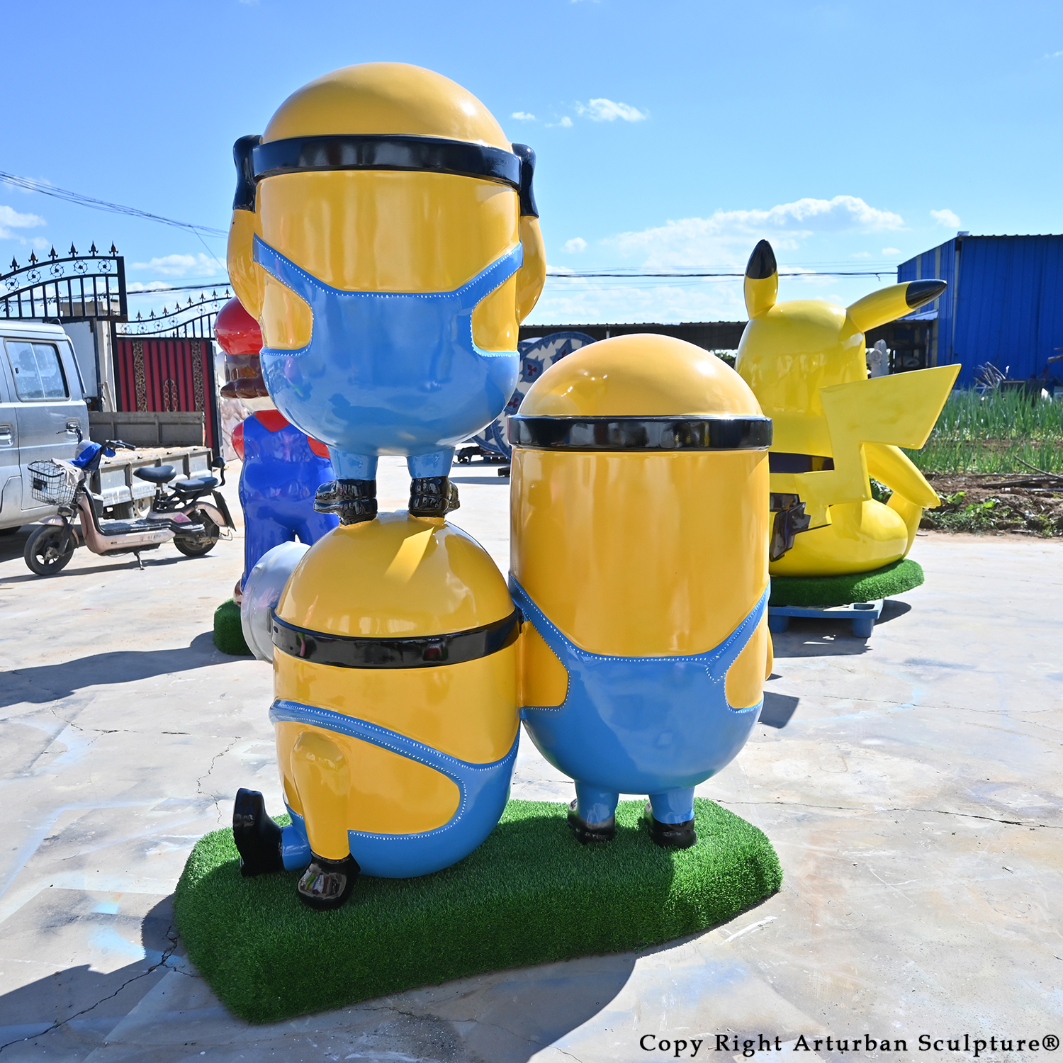 Minion Statue, Kevin Minion, Bob Minion, Stuart Minion -Arturban Statue