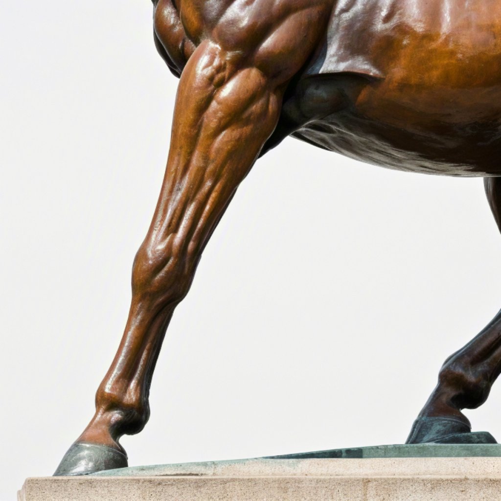 Horse Leg up Statue - Arturban Statue