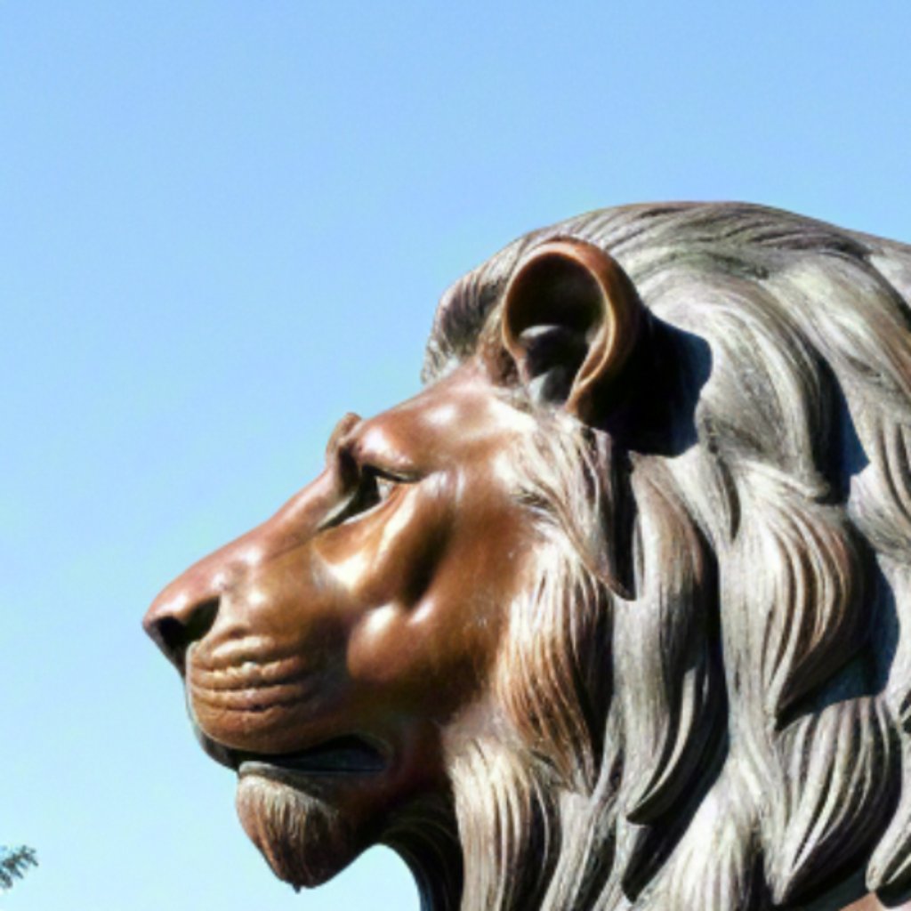 Seated Lion Statue - Arturban Statue