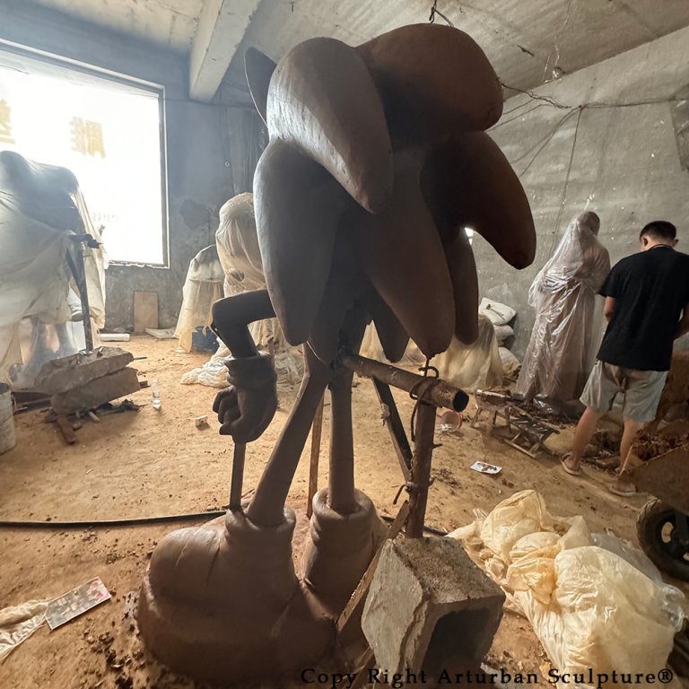 sonic life size statue - Arturban Statue