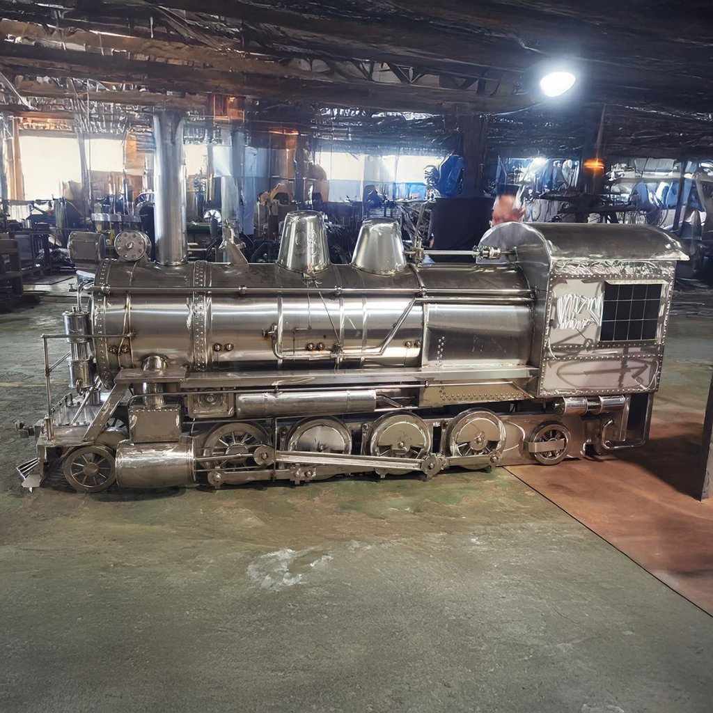 Steam Locomotive Statue - Arturban Statue