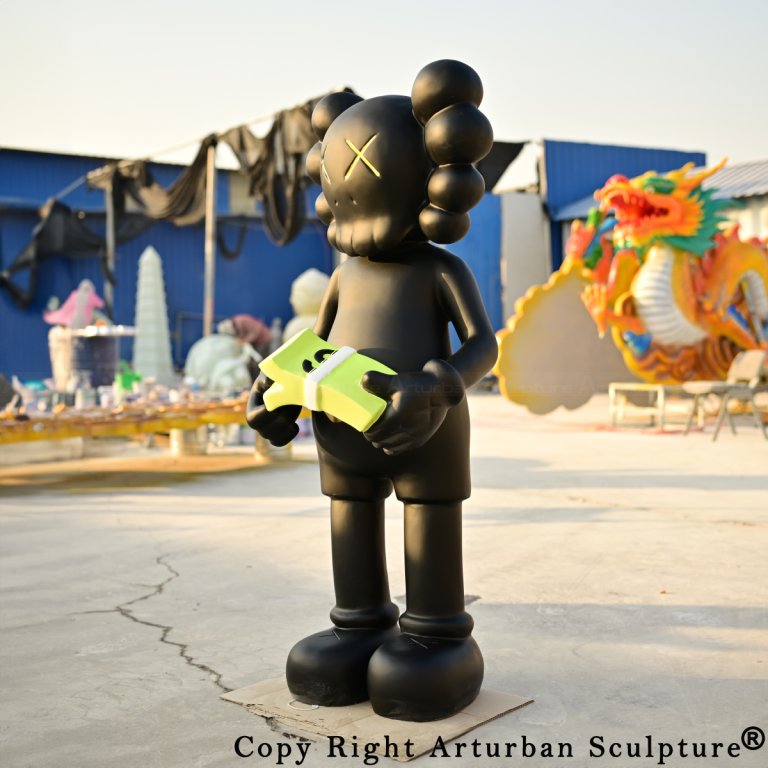 KAWS Money Statue - Arturban Statue