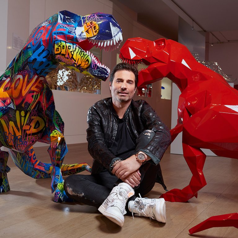 Richard Orlinski T Rex - Arturban Statue