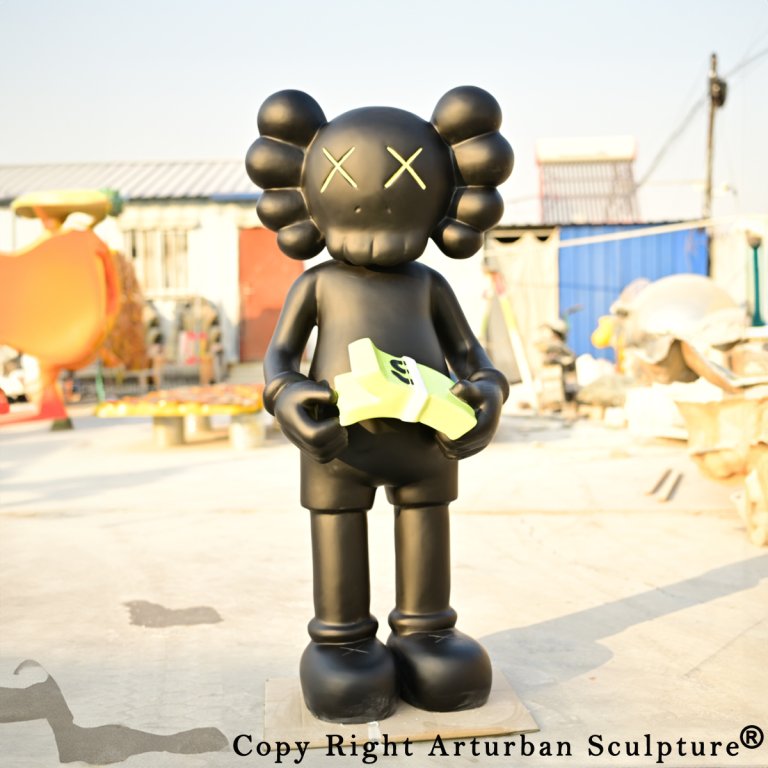 KAWS Money Statue - Arturban Statue