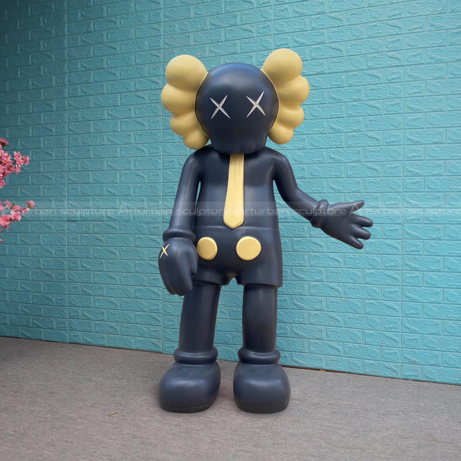Blue KAWS Statue, Kaws BFF Sculpture - Arturban Statue