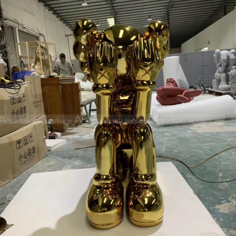 Blue KAWS Statue, Kaws BFF Sculpture - Arturban Statue