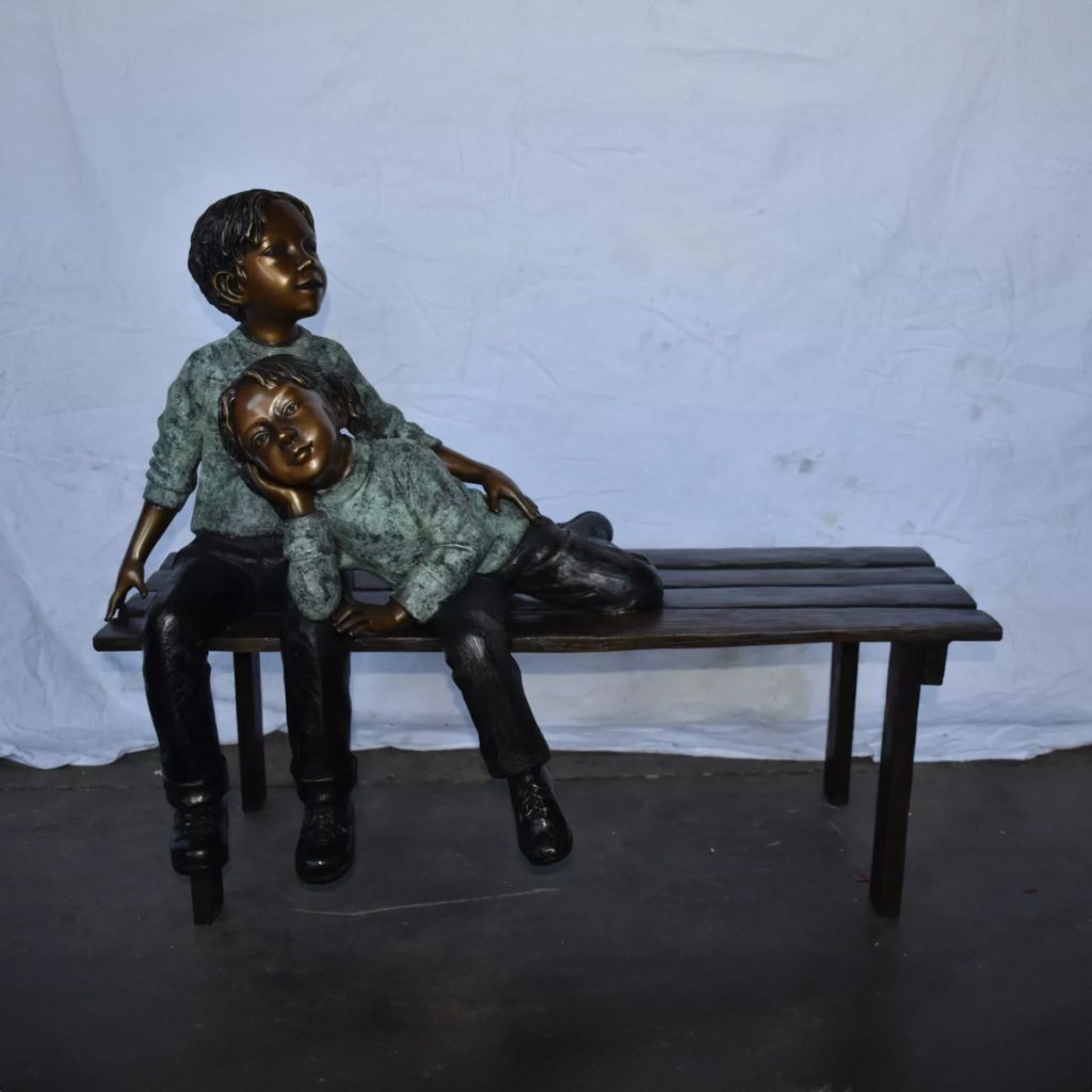 Brother Sister Statue - Arturban Statue