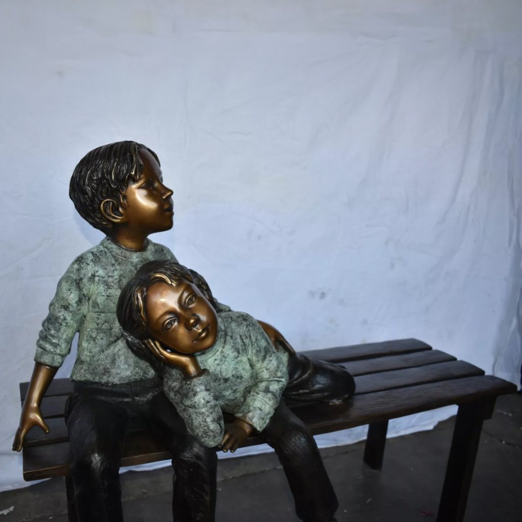 Brother Sister Statue - Arturban Statue