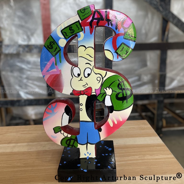 Monopoly Man Statue - Arturban Statue