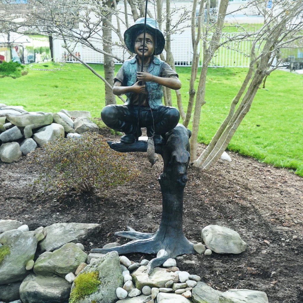 Fisher Boy Statue - Arturban Statue