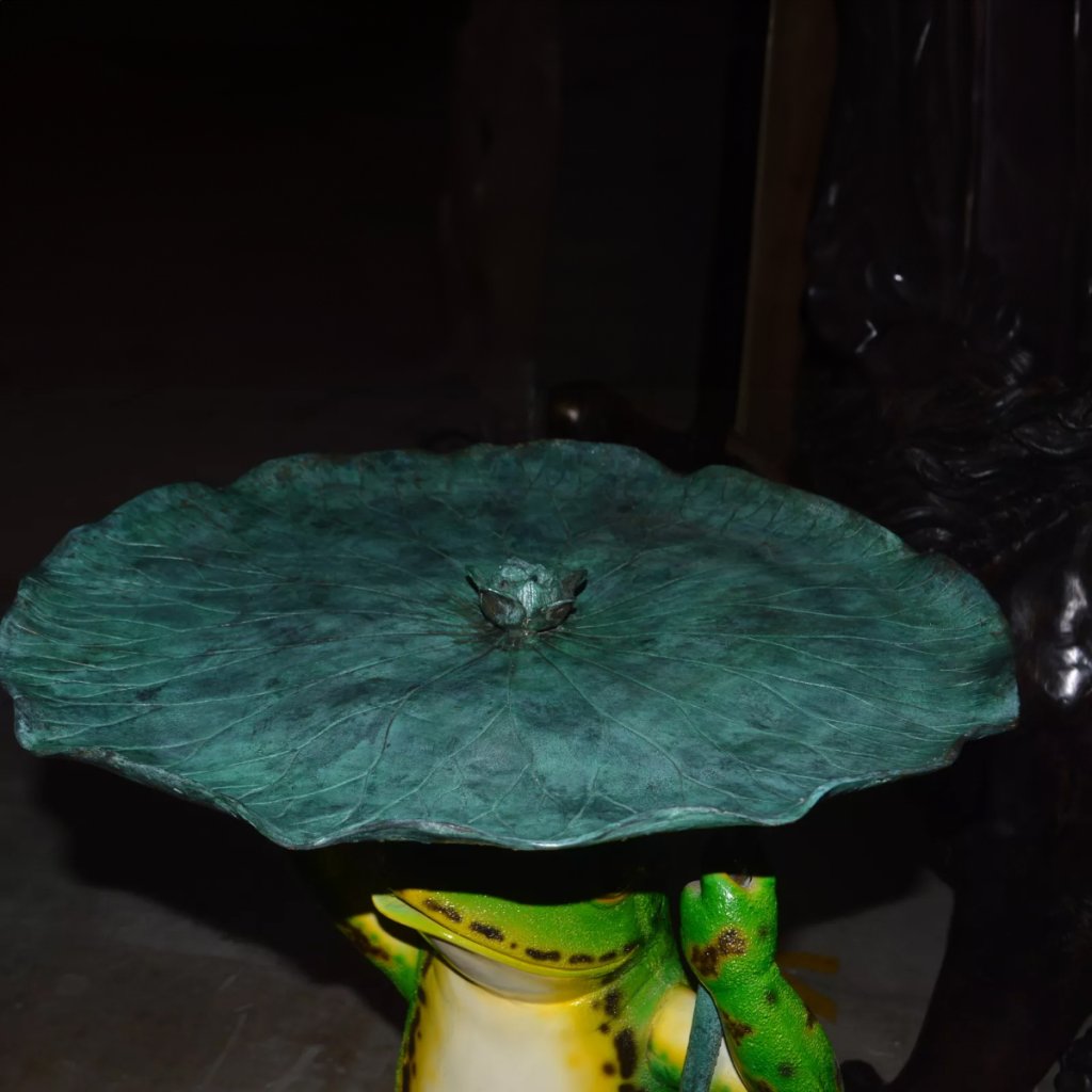 Frog Umbrella Statue - Arturban Statue