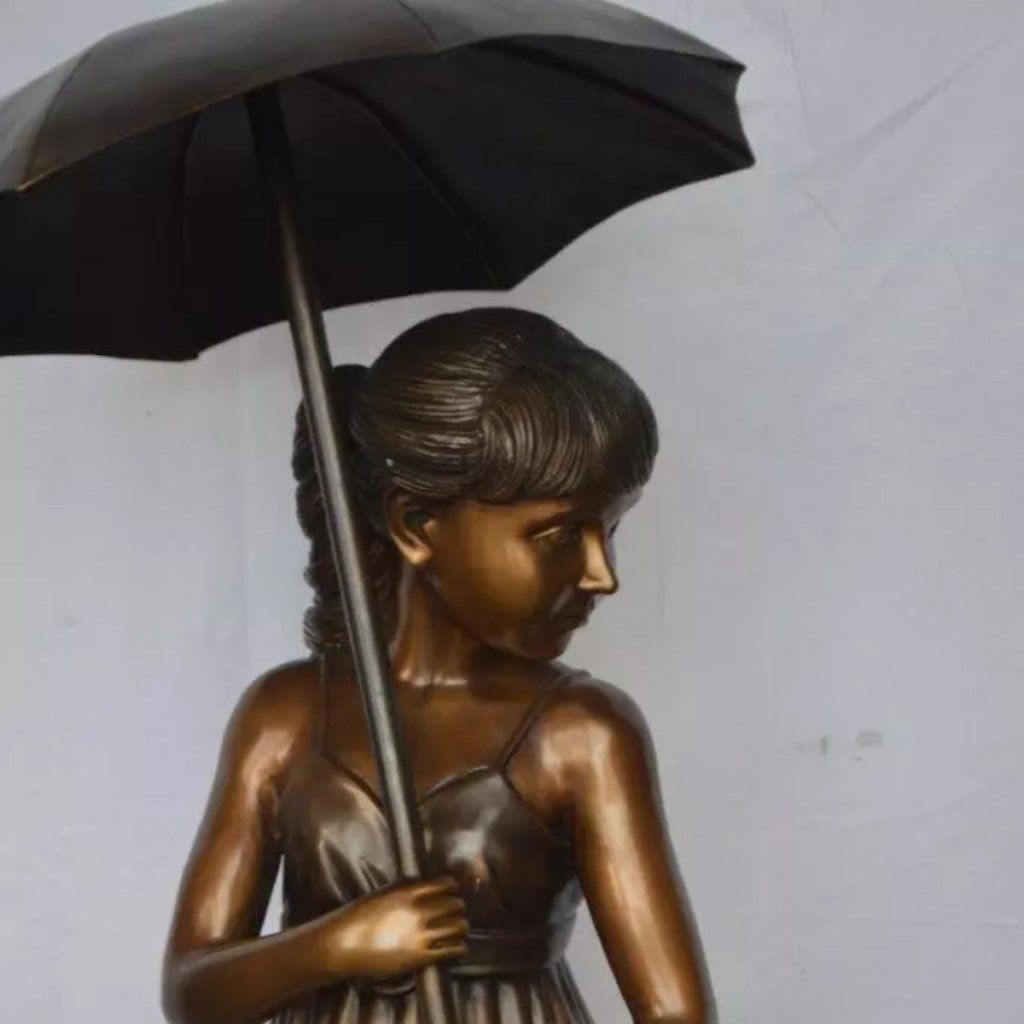 Girl with Umbrella Statue - Arturban Statue