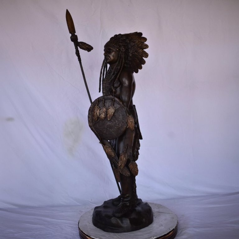 Indian Chief Sculpture - Arturban Statue