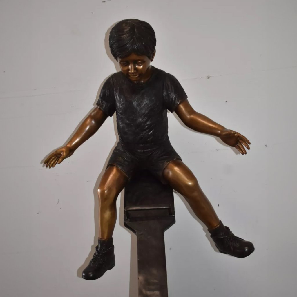 Kids Playing Sculpture - Arturban Statue