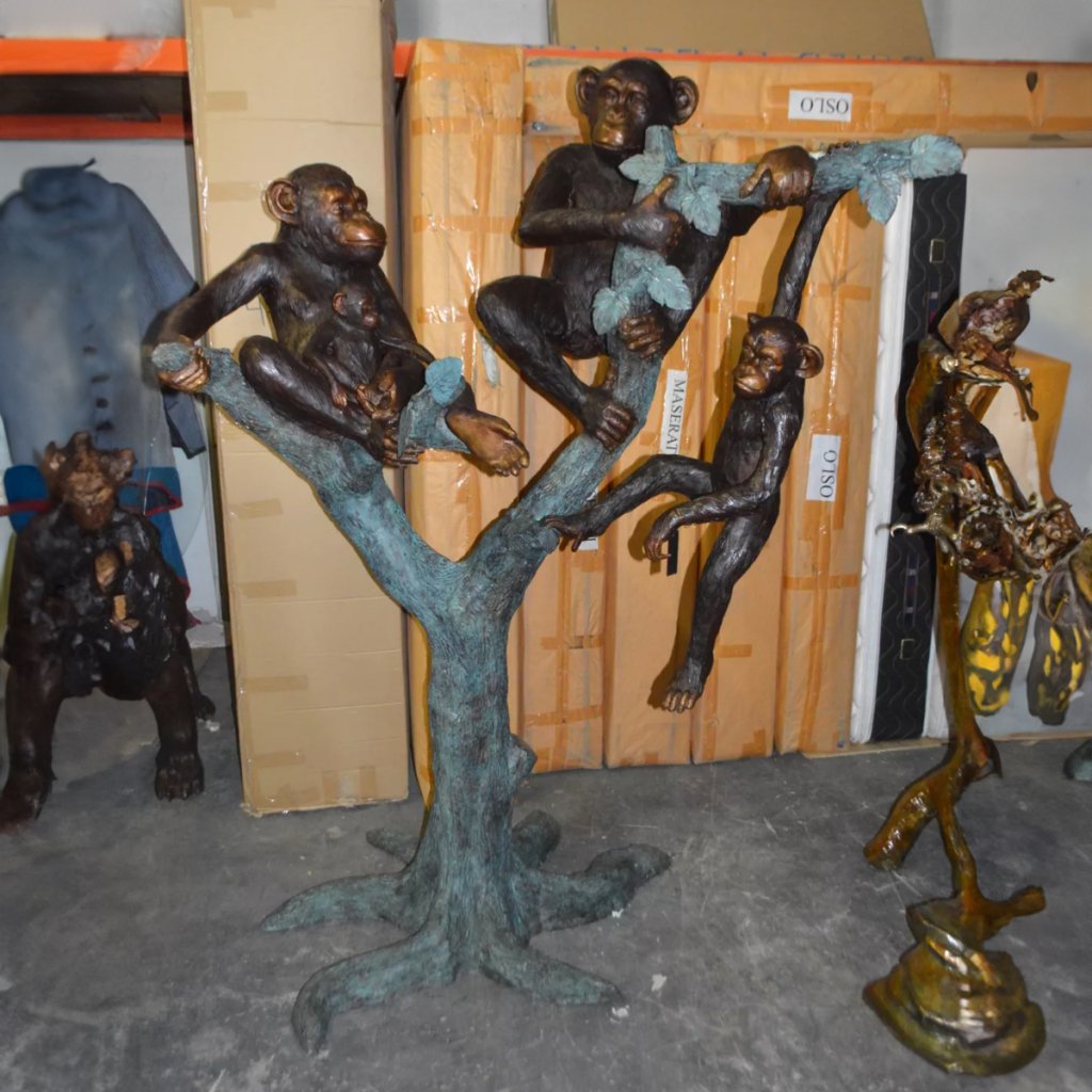 Monkey Outdoor Statue - Arturban Statue