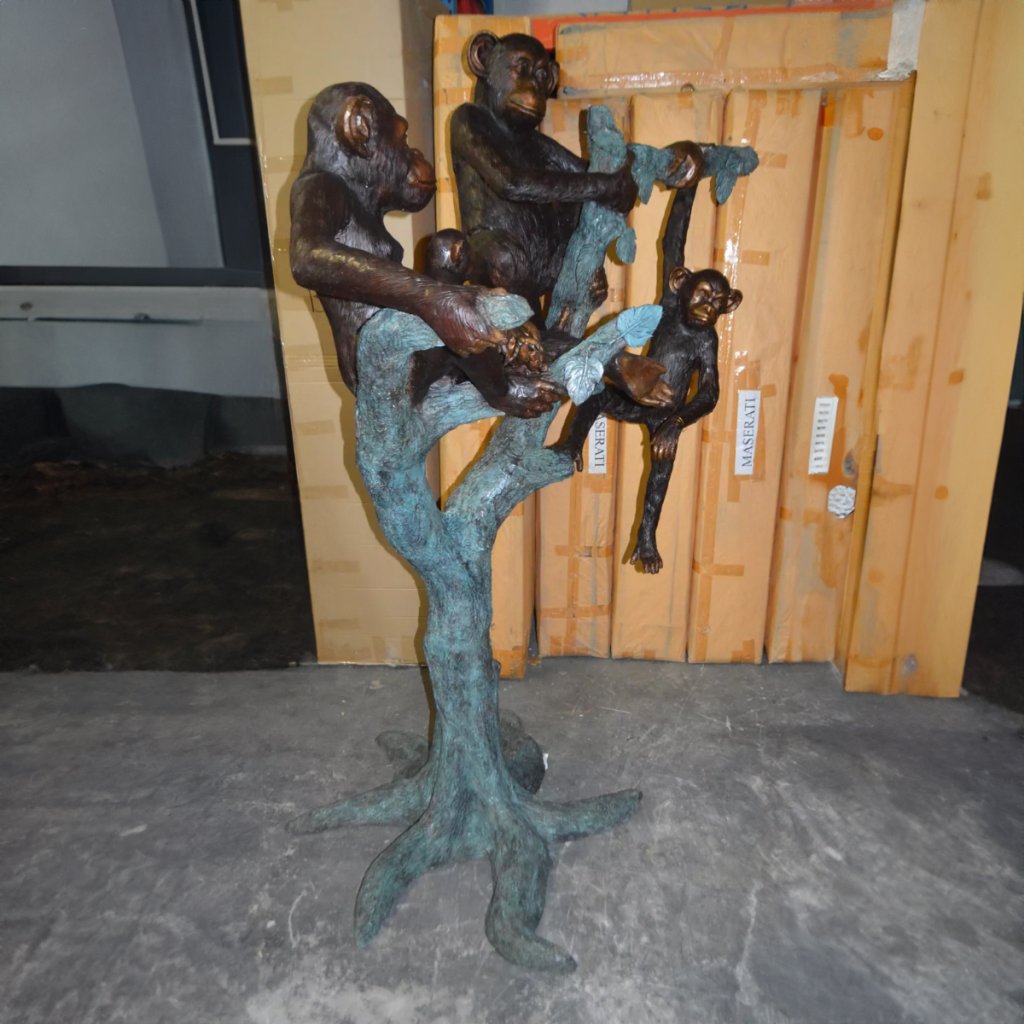 Monkey Outdoor Statue - Arturban Statue