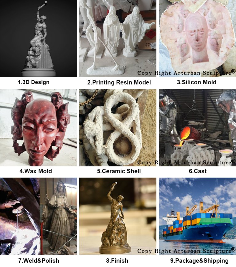 Self Made Man Bobbie Carlyle - Arturban Statue