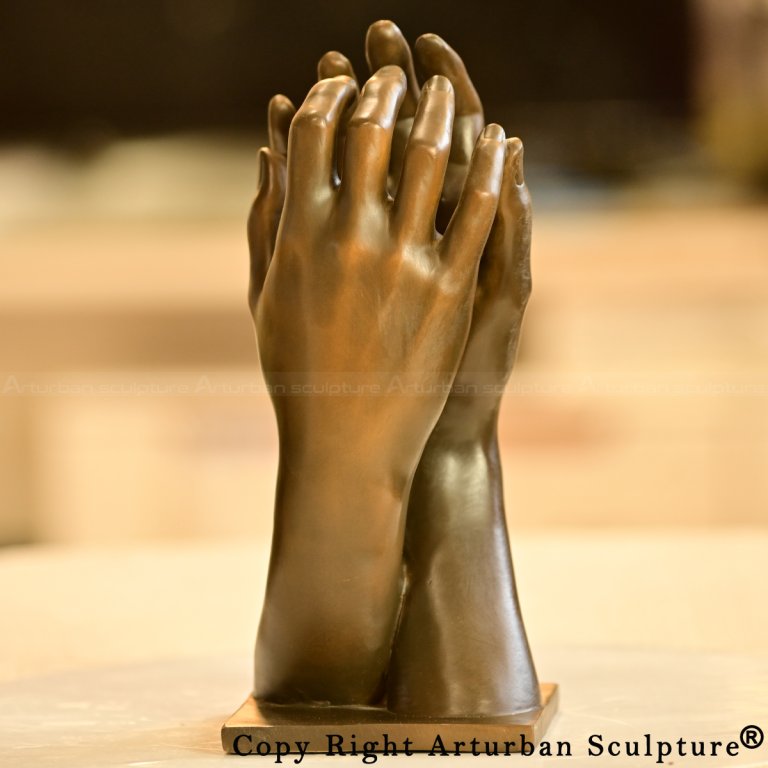 Auguste Rodin Hands Sculpture - Arturban Statue