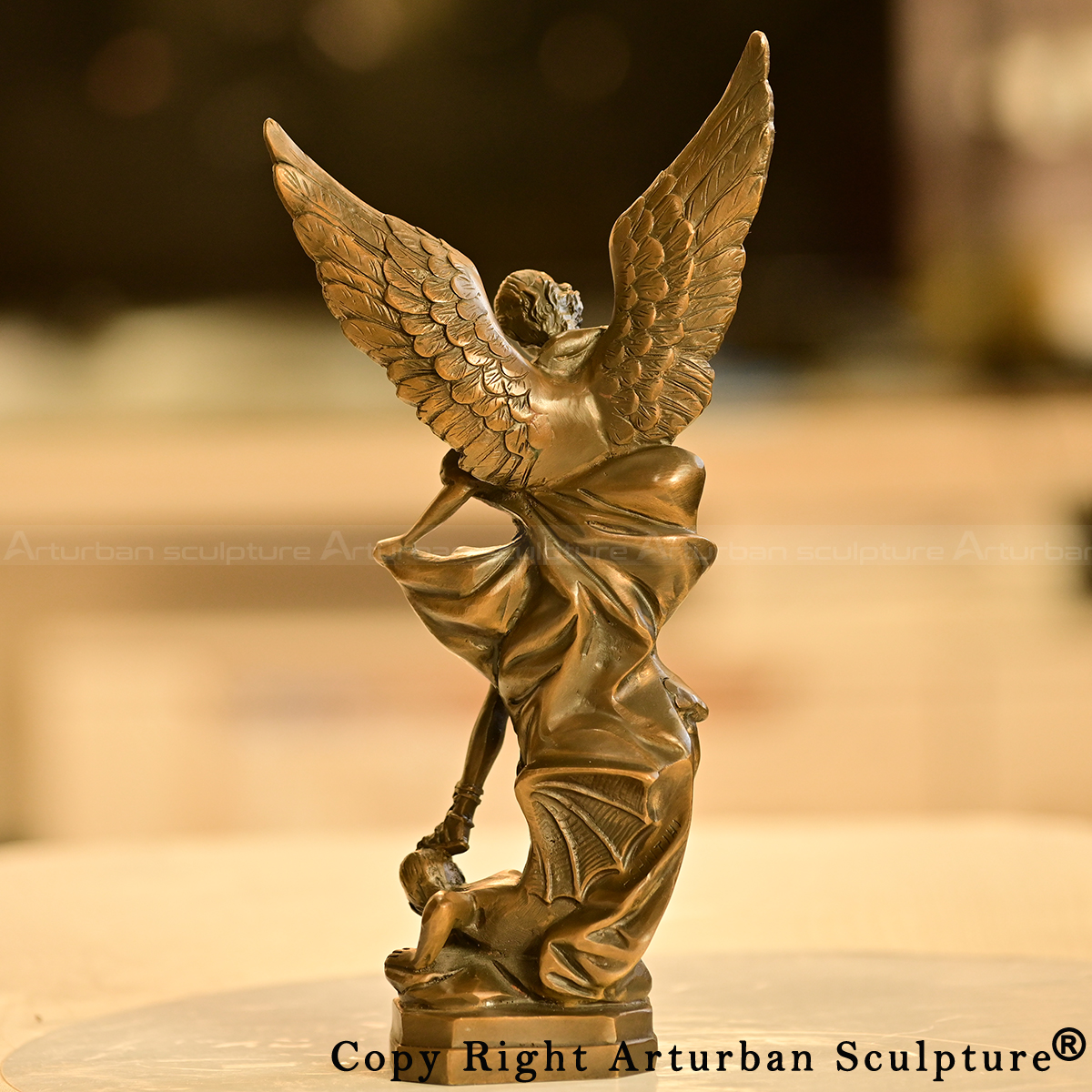 St Michael Defeating Satan Statue - Arturban Statue