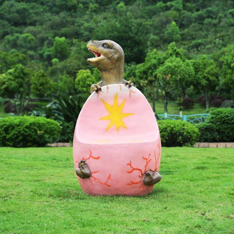 Dinosaur Egg Art - Arturban Statue