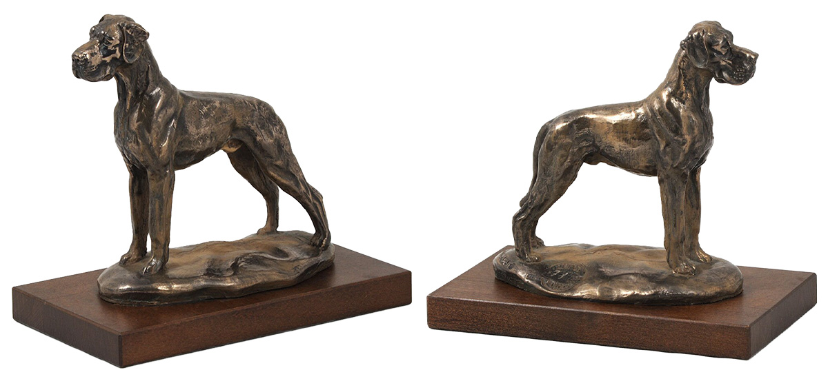 Great Dane Statue, Life Size Great Dane Dog Statue - Arturban Statue