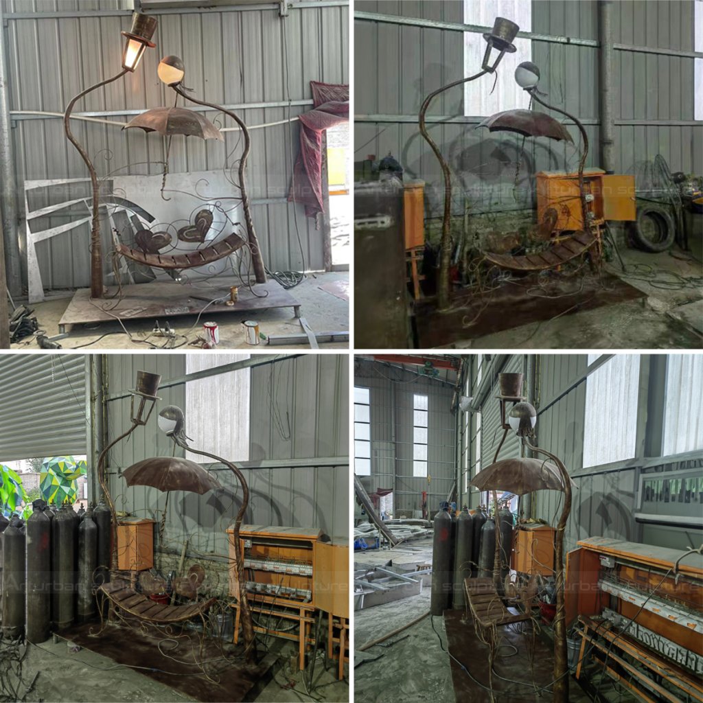 Garden Bench Statues - Arturban Statue