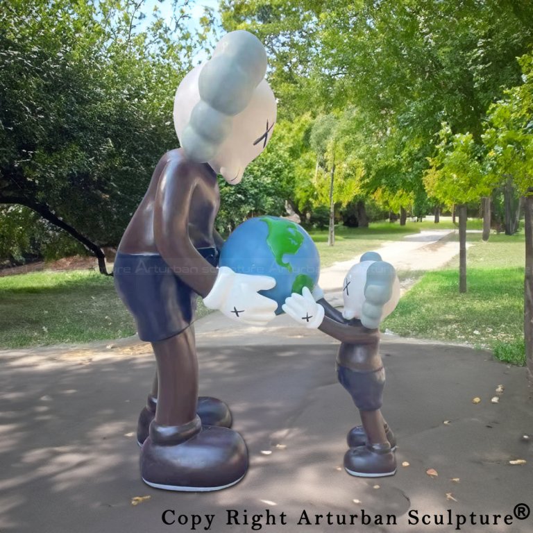 KAWS World Statue - Arturban Statue
