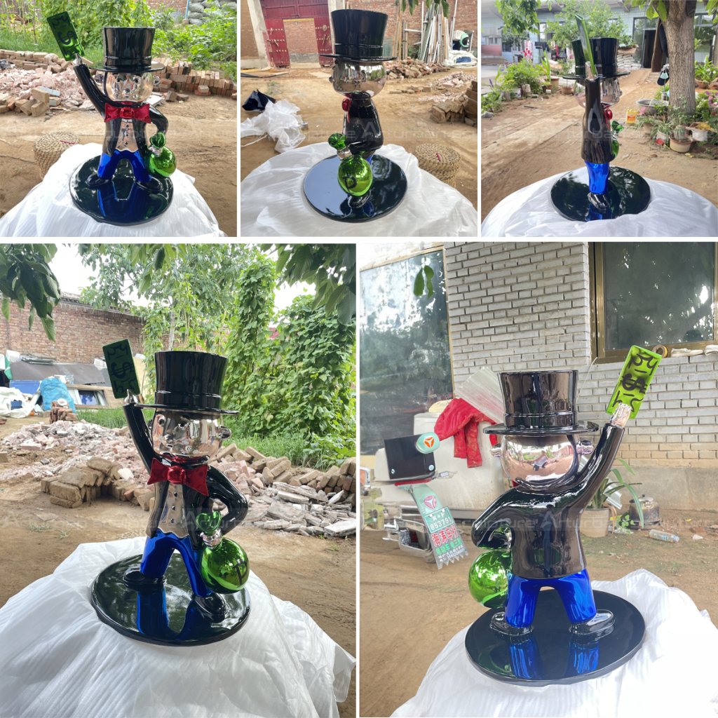 Monopoly Man Sculpture - Arturban Statue