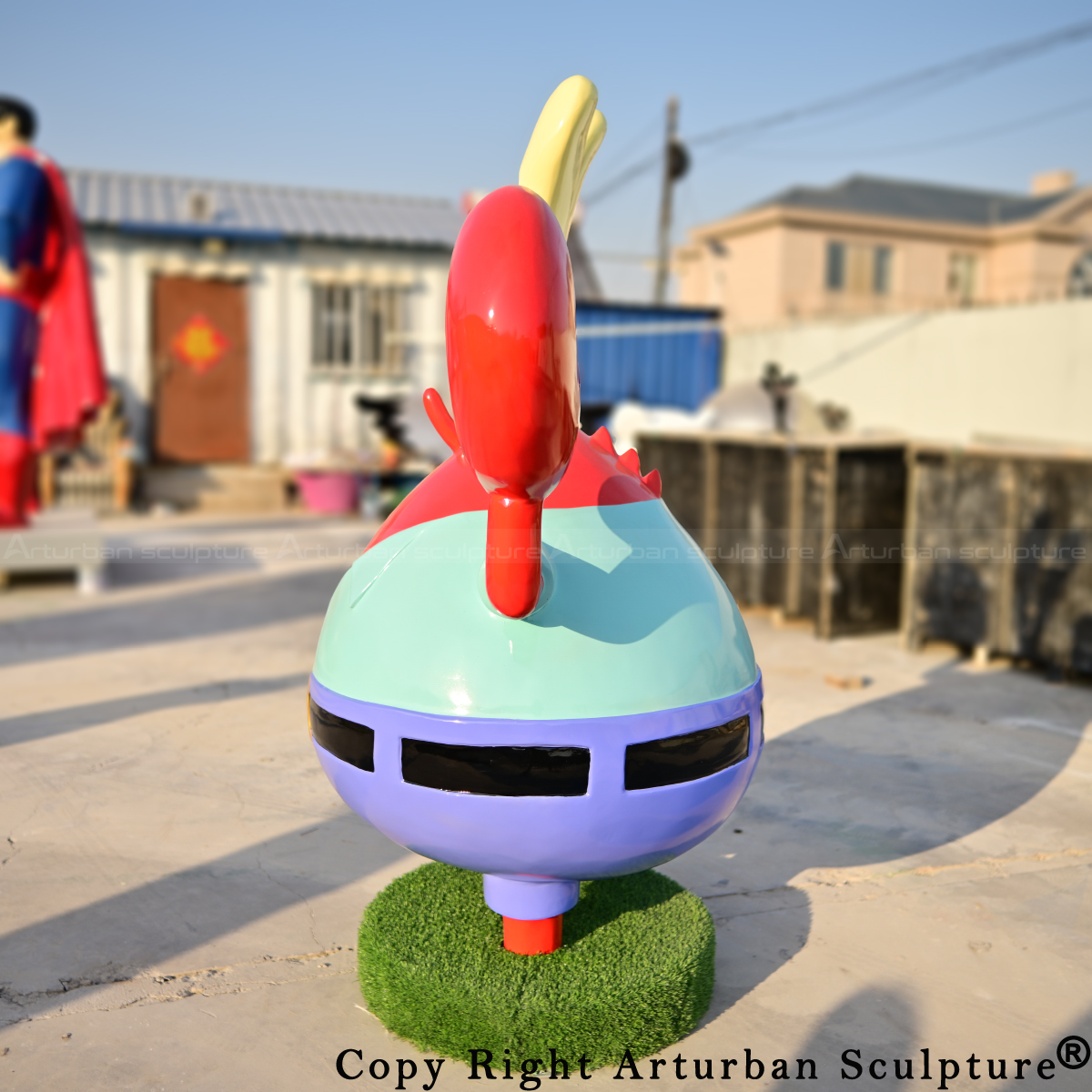 Mr Krabs Sculpture - Arturban Statue