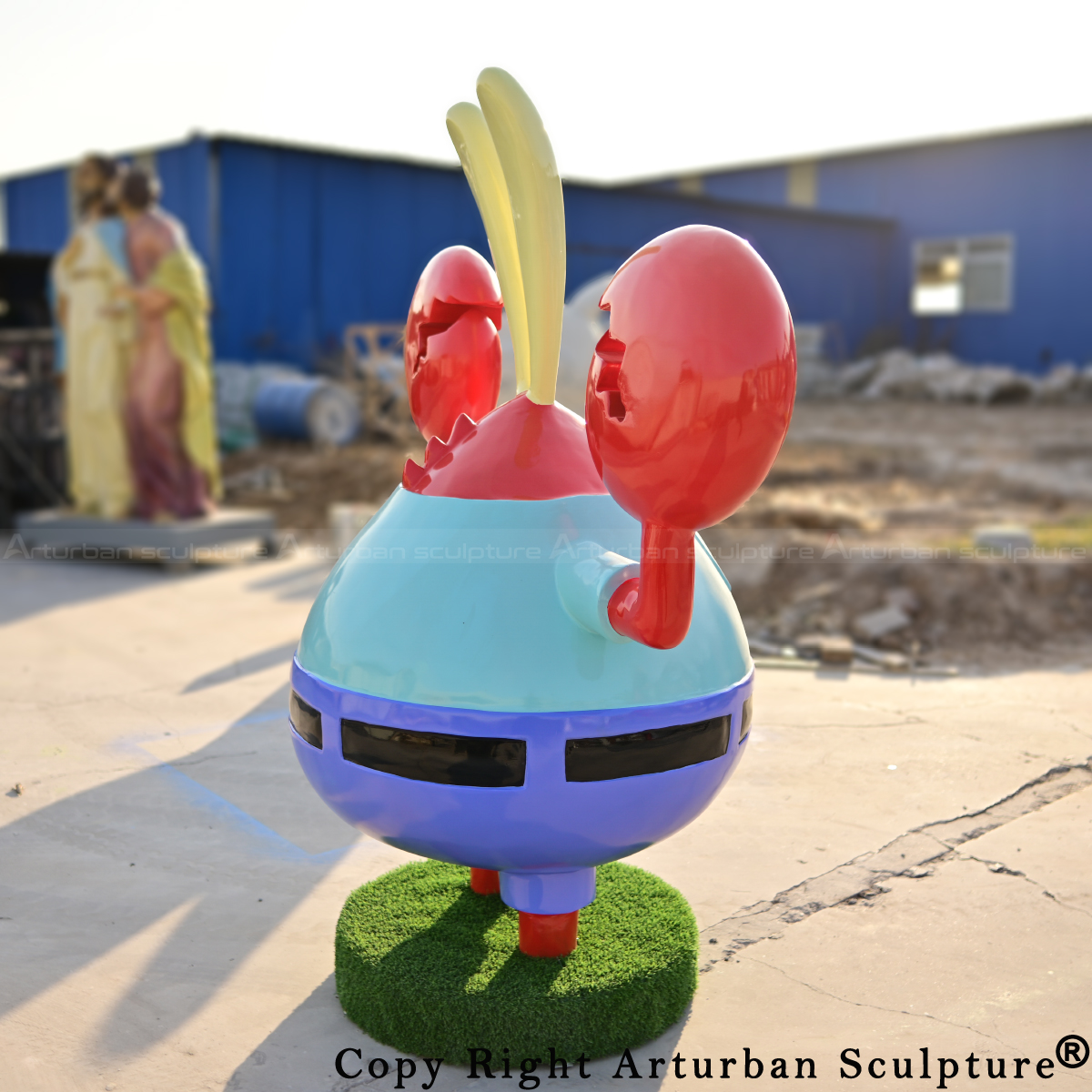 Mr Krabs Sculpture - Arturban Statue