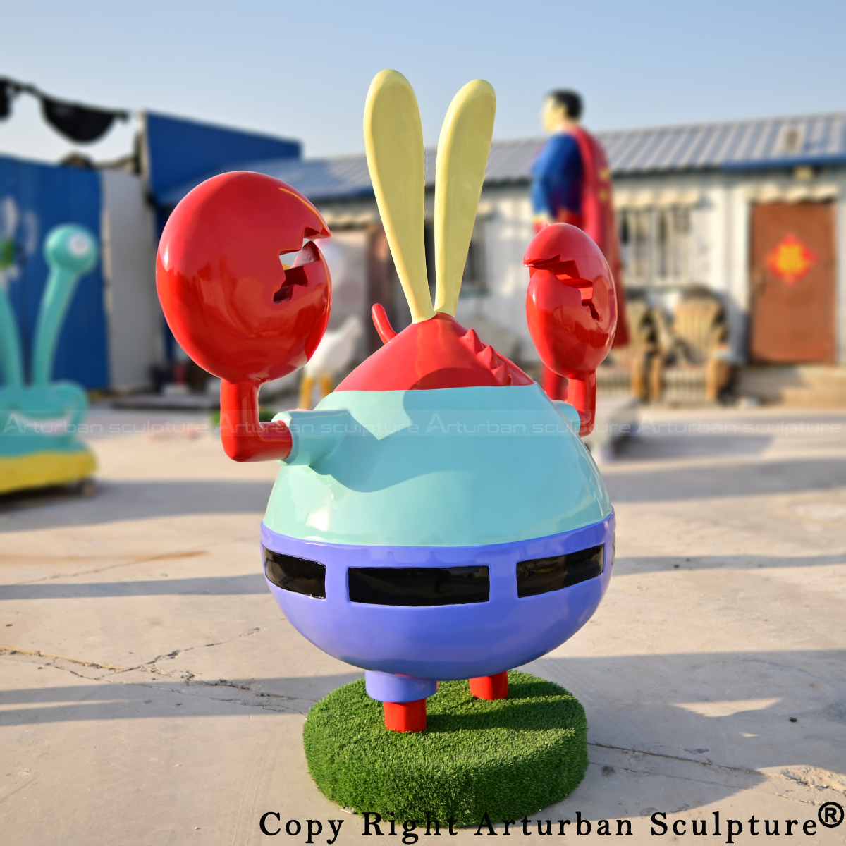 Mr Krabs Sculpture - Arturban Statue