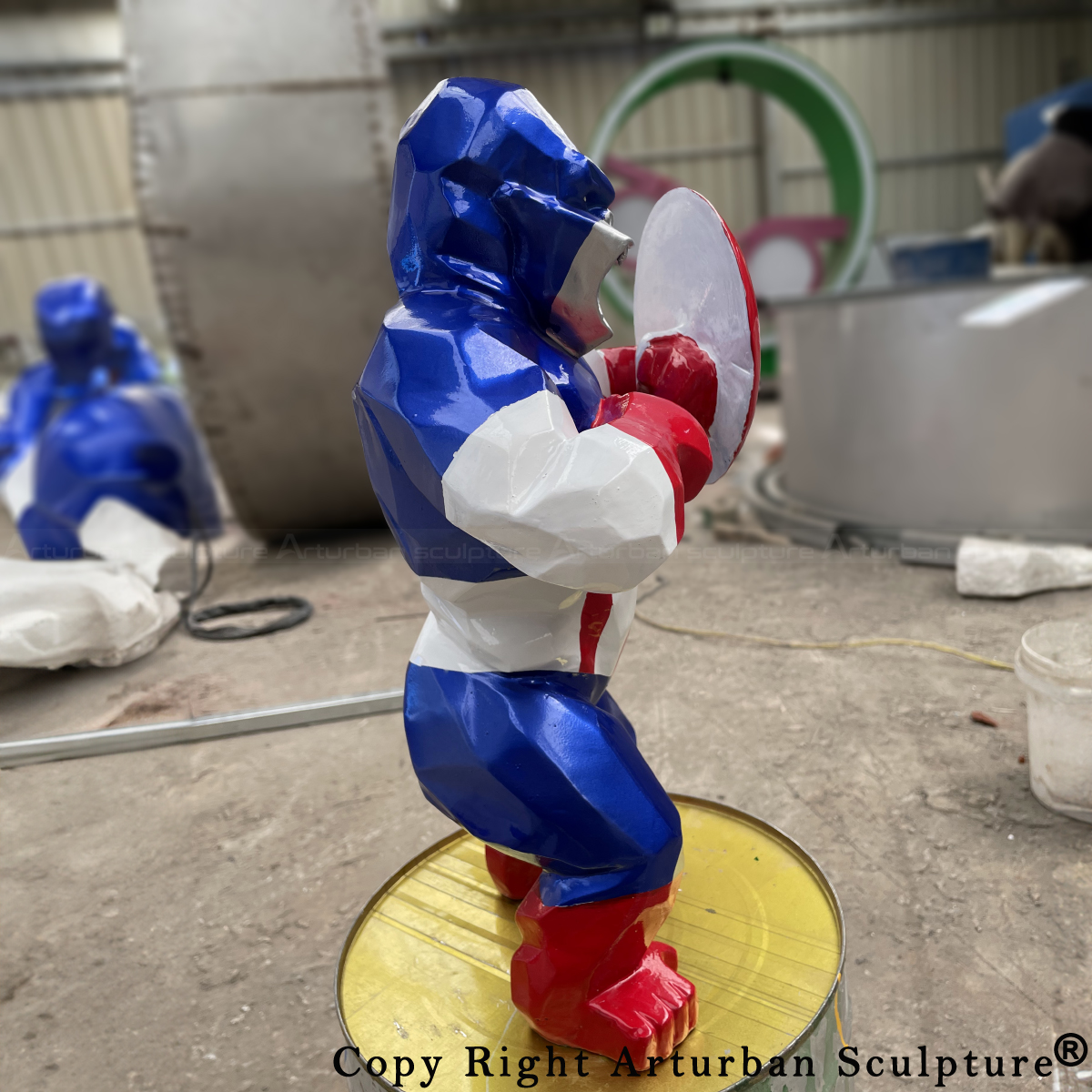 Captain Kong, Richard Orlinski Statue - Arturban Statue