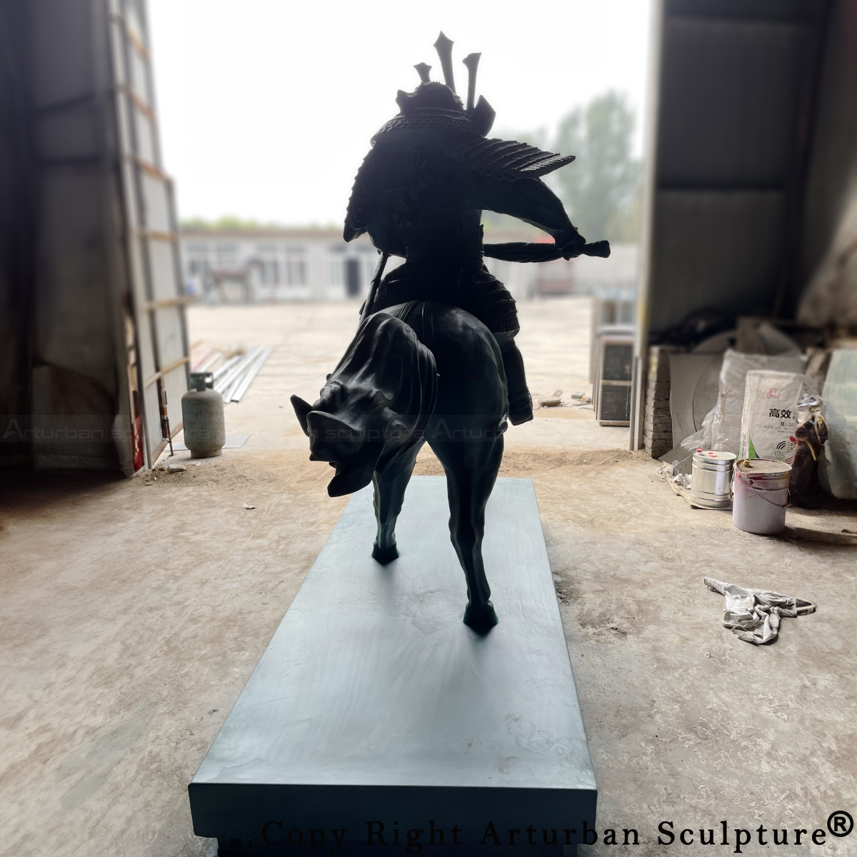 Japanese Samurai Statue - Arturban Statue