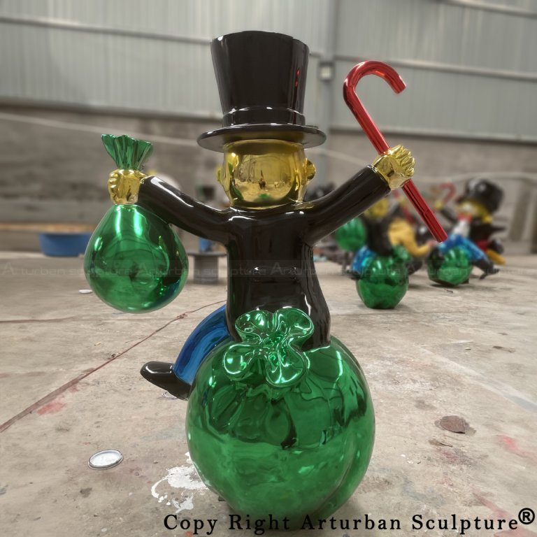 Monopoly Man Statue - Arturban Statue