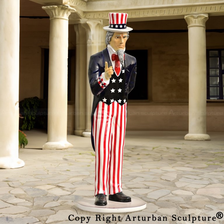 Life Size Uncle Sam Statue - Arturban Statue