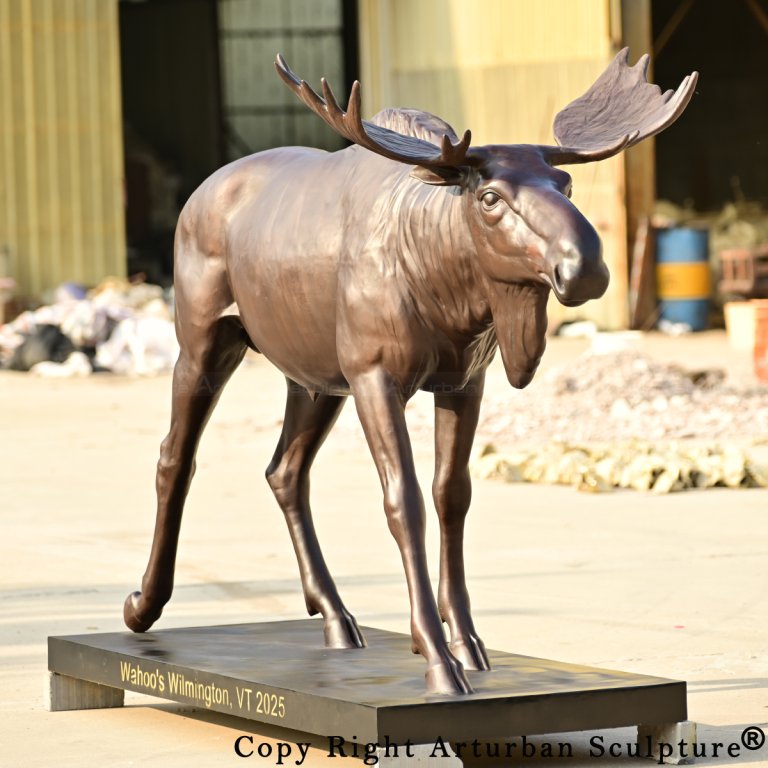 Moose Garden Statue,Large moose sculpture - Arturban Statue