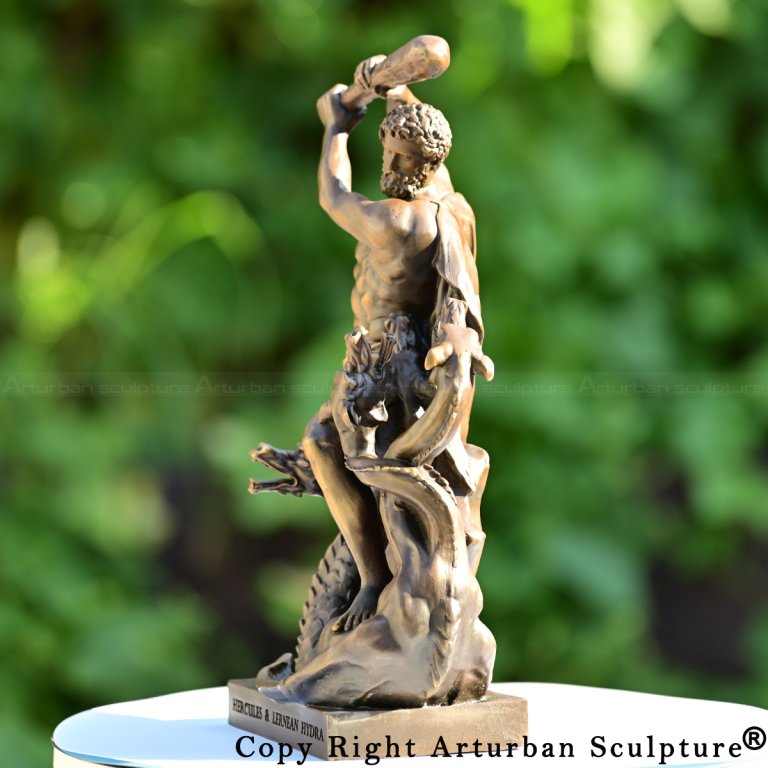 Hercules Fighting Hydra Greek Statue - Arturban Statue