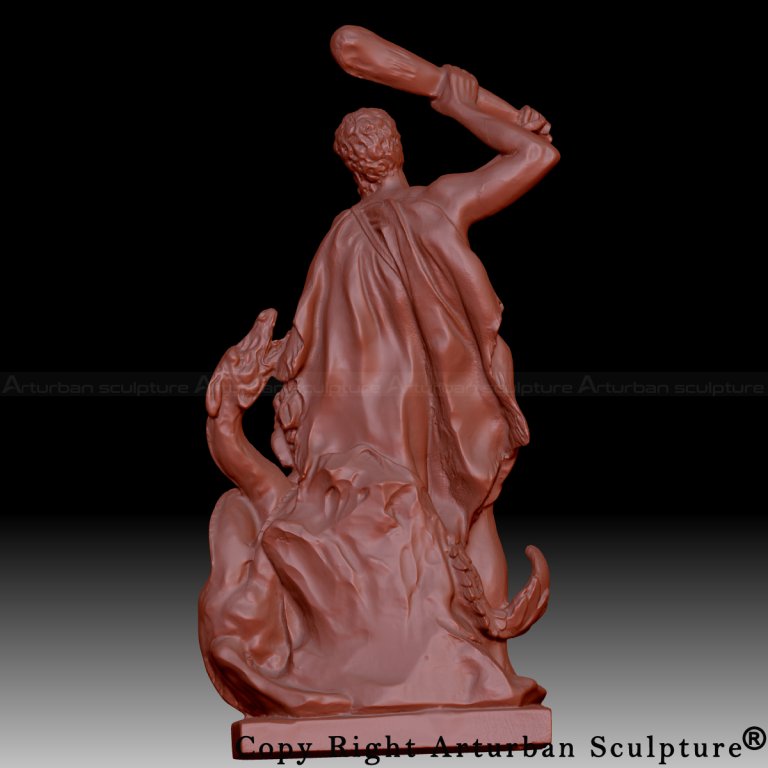Hercules Fighting Hydra Greek Statue - Arturban Statue